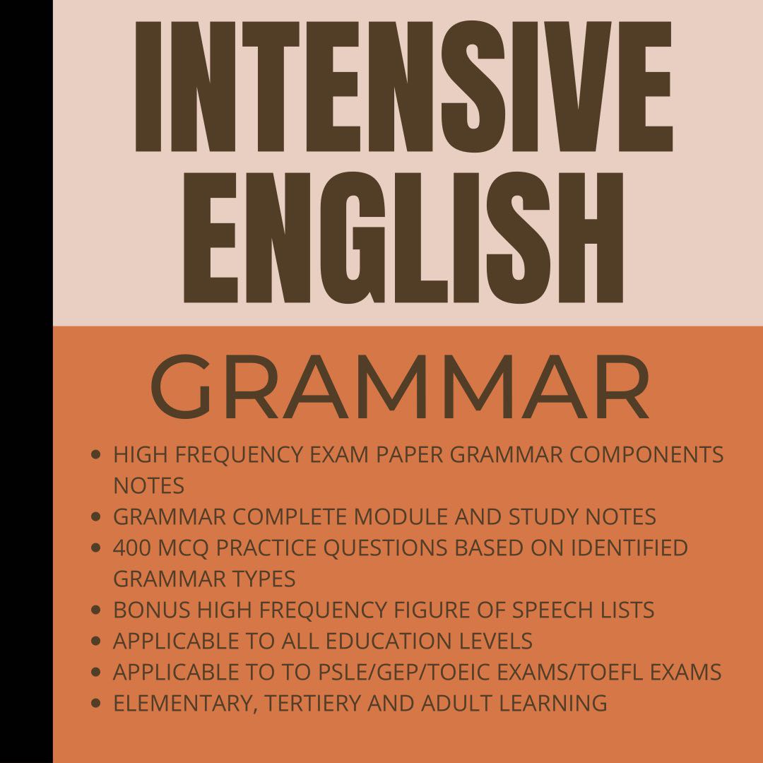 GEP/ PSLE English 0001/ TOEIC/ TOEFL : Exam Targeted High Frequency ...