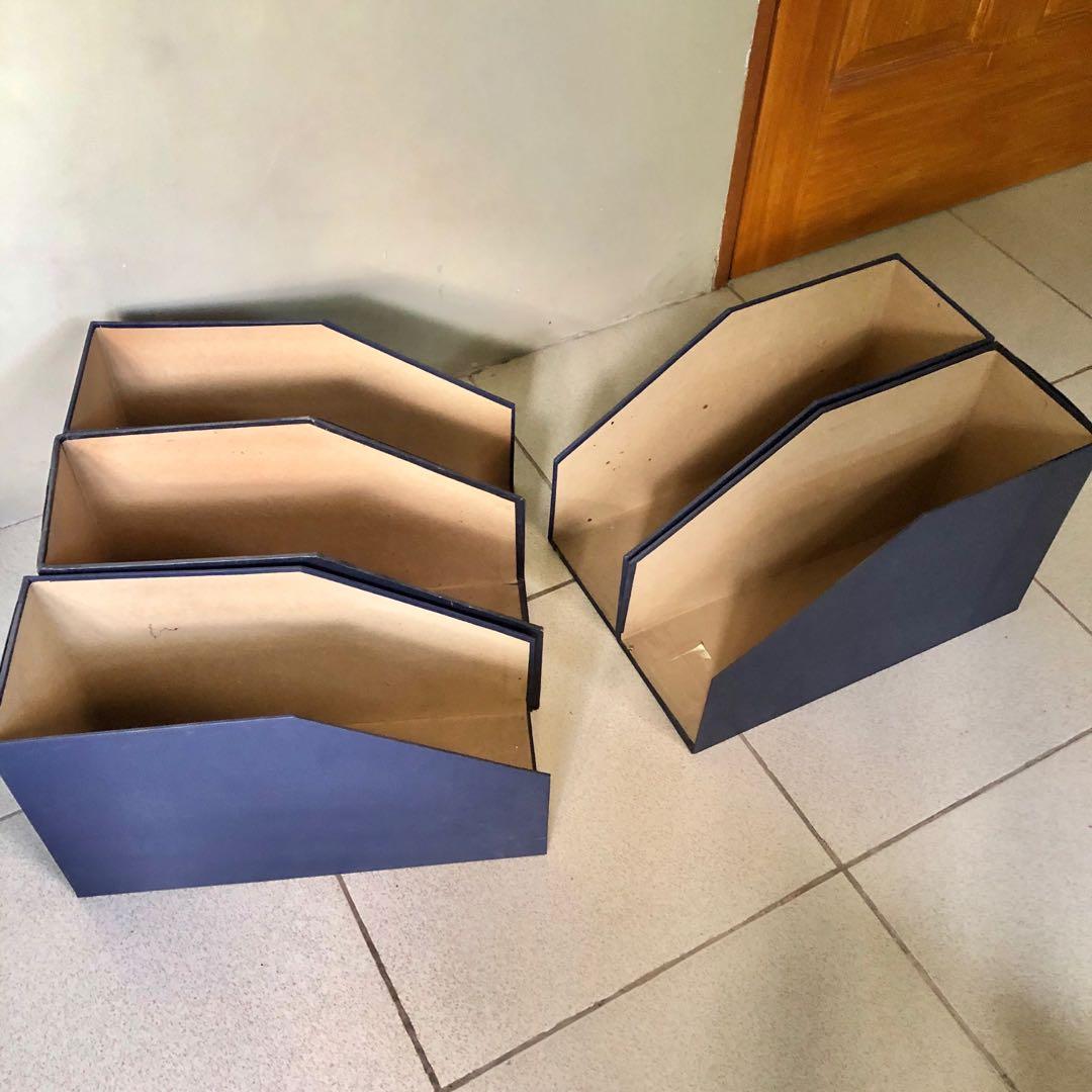 Hard Magazine Box File Book Folder, Furniture & Home Living, Home ...