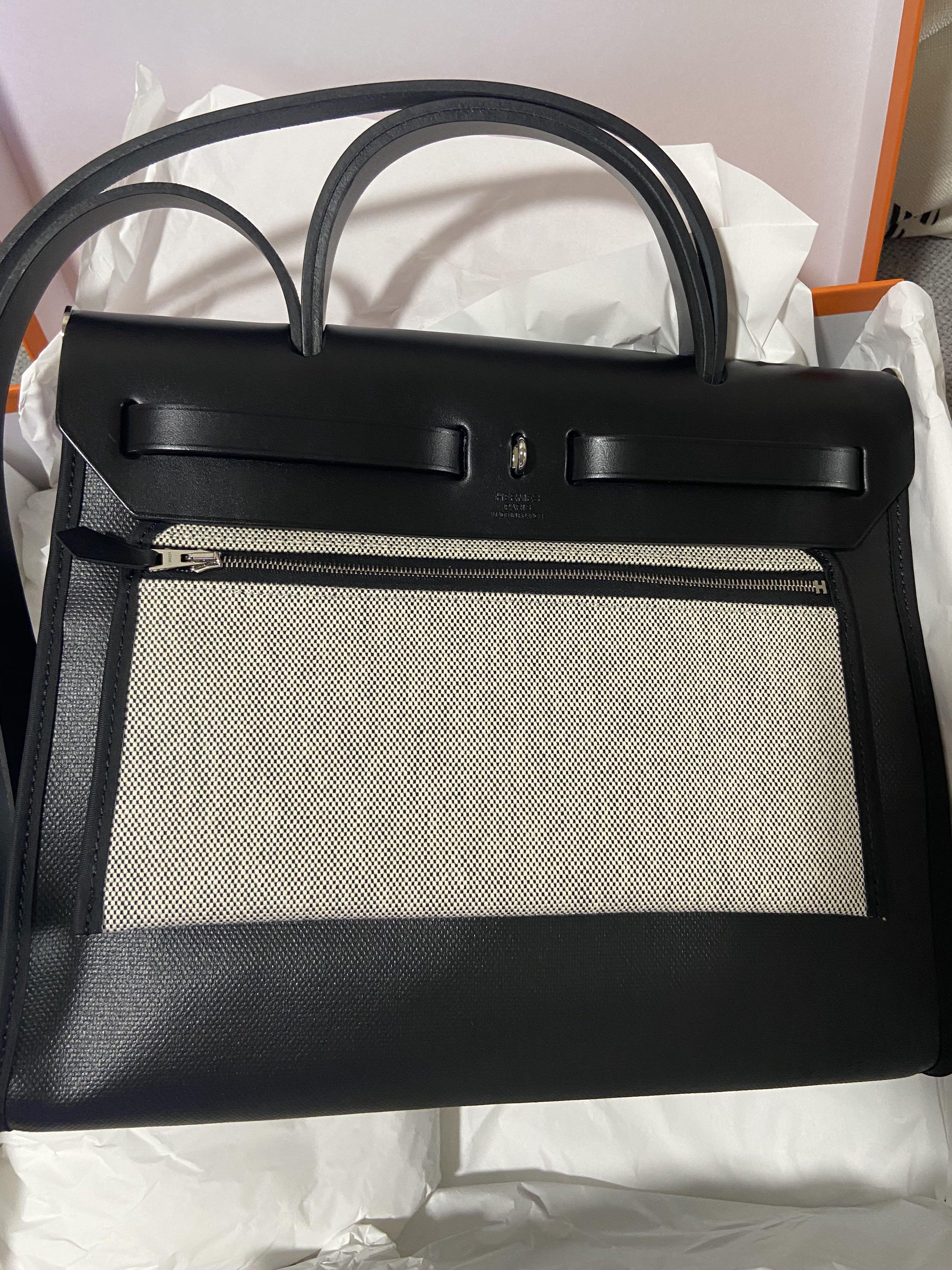 Hermes Herbag Zip 31 Waterproof Coated Luxury Bags Wallets On Carousell