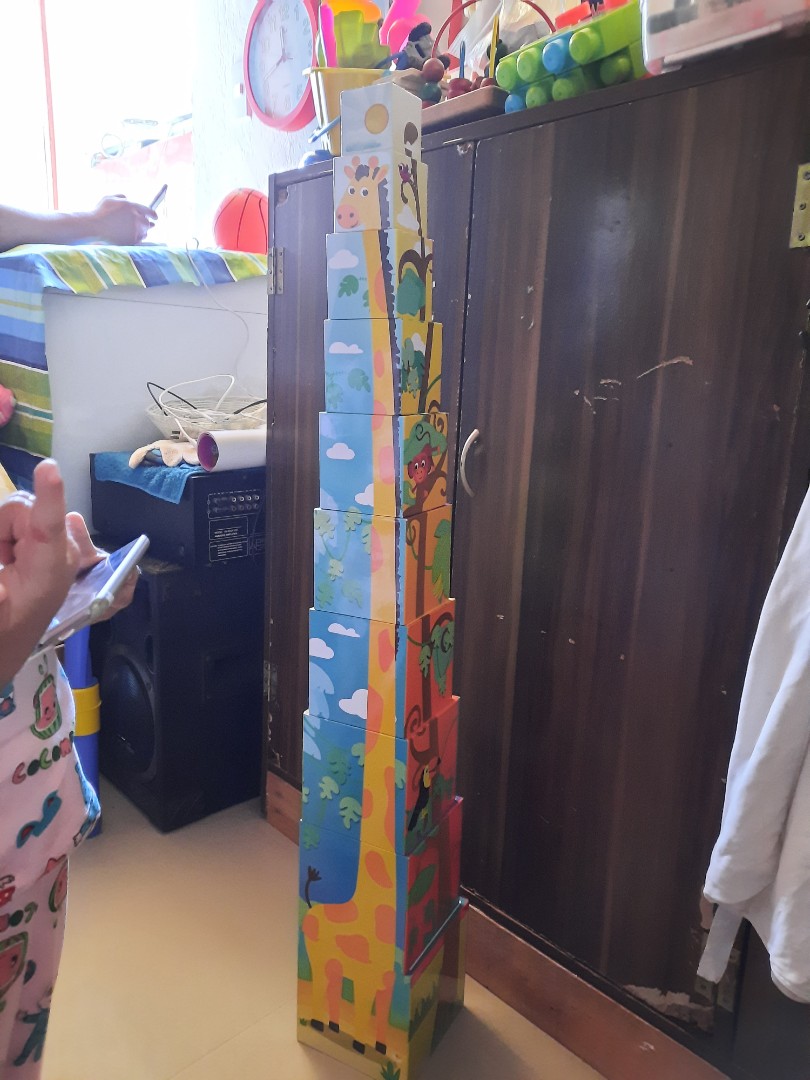 Imaginarium Safari Stacking Cubes from Toy R Us Canada, Hobbies & Toys ...