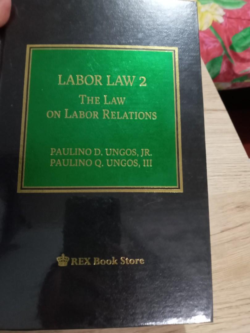 Labor Law 2 by Ungos 2020 Edition, Hobbies & Toys, Books & Magazines ...