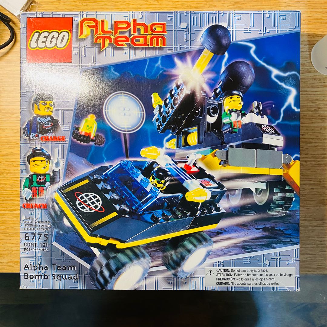 Lego 6775 alpha team misb 2001出產 絕版, 興趣及遊戲, 玩具 & 遊戲類 - Carousell