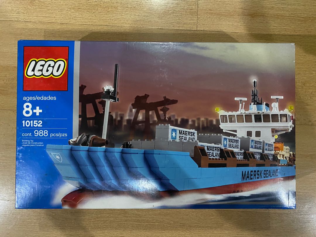 LEGO Creator 10152 Maersk Sealand Container Ship (2004), Hobbies & Toys ...