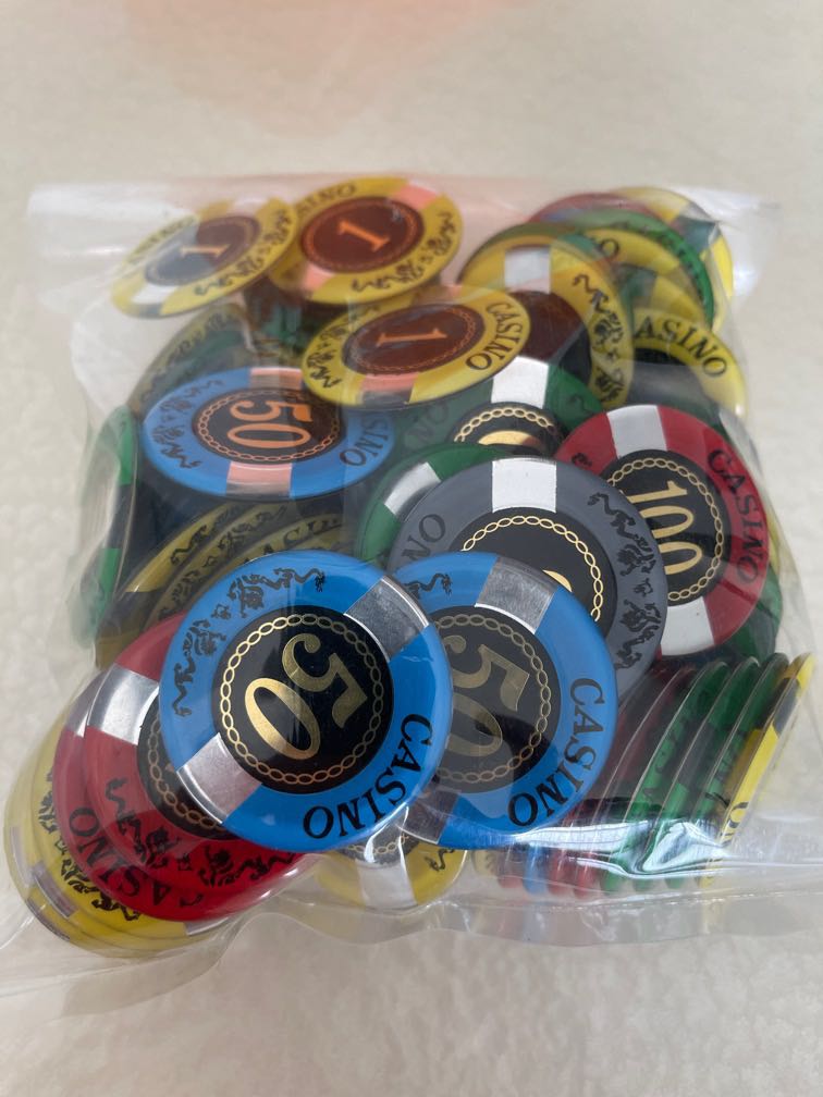 Mahjong Chips, Hobbies & Toys, Toys & Games on Carousell