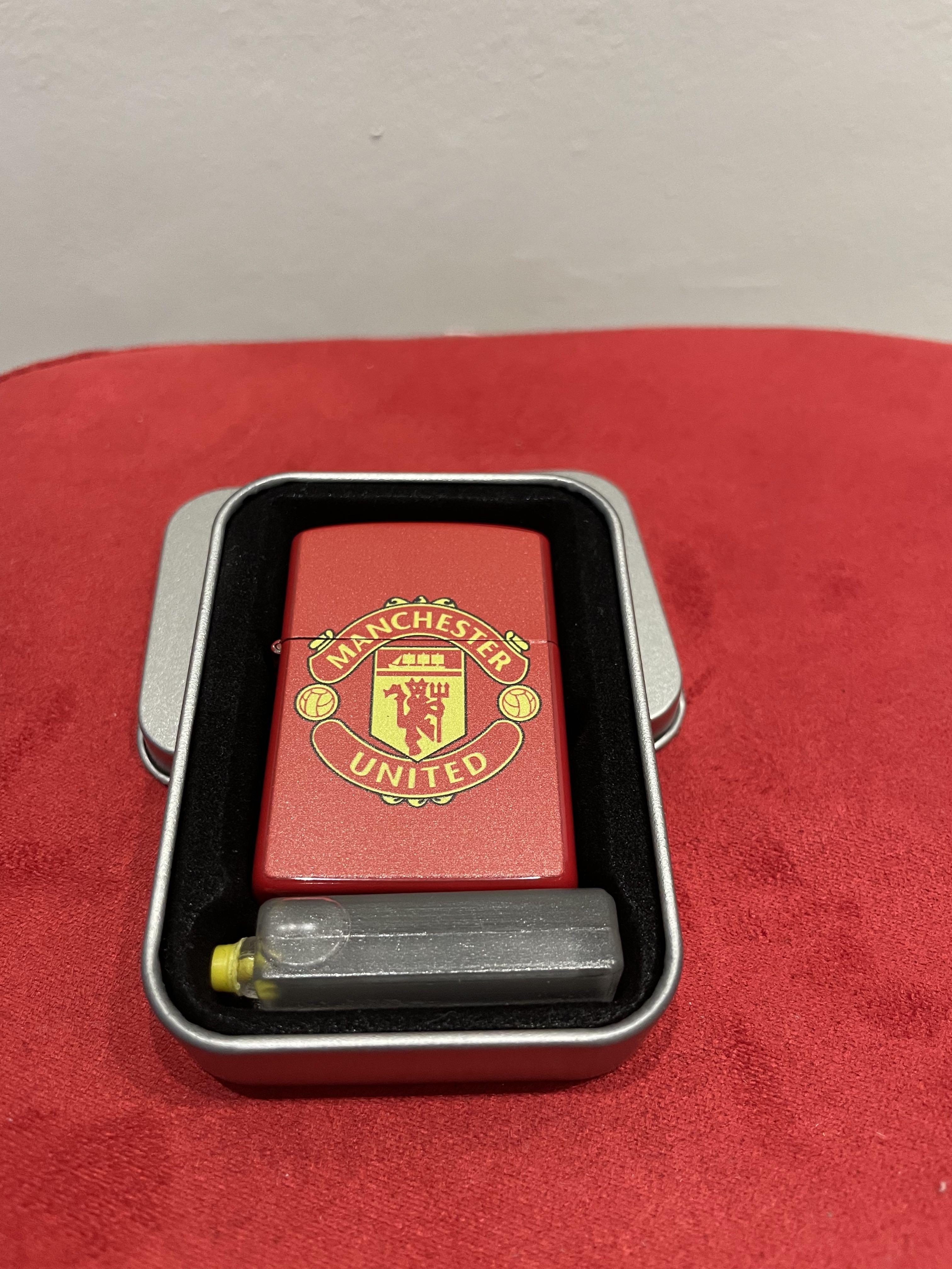 Manchester United double sided premium lighter, Hobbies & Toys ...