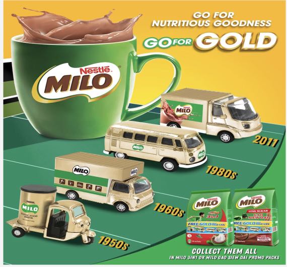 Milo Gold Van (2011), Hobbies & Toys, Toys & Games on Carousell