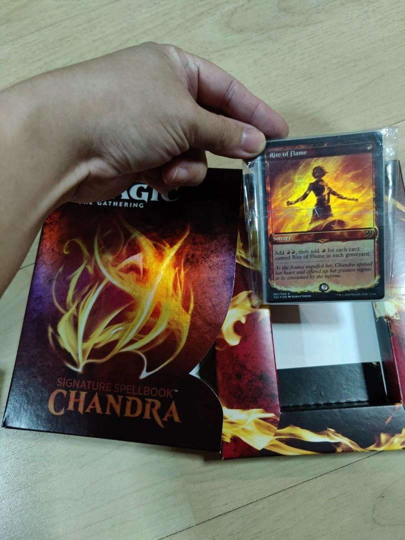MTG Chandra signature spell book, Hobbies & Toys, Toys & Games on Carousell