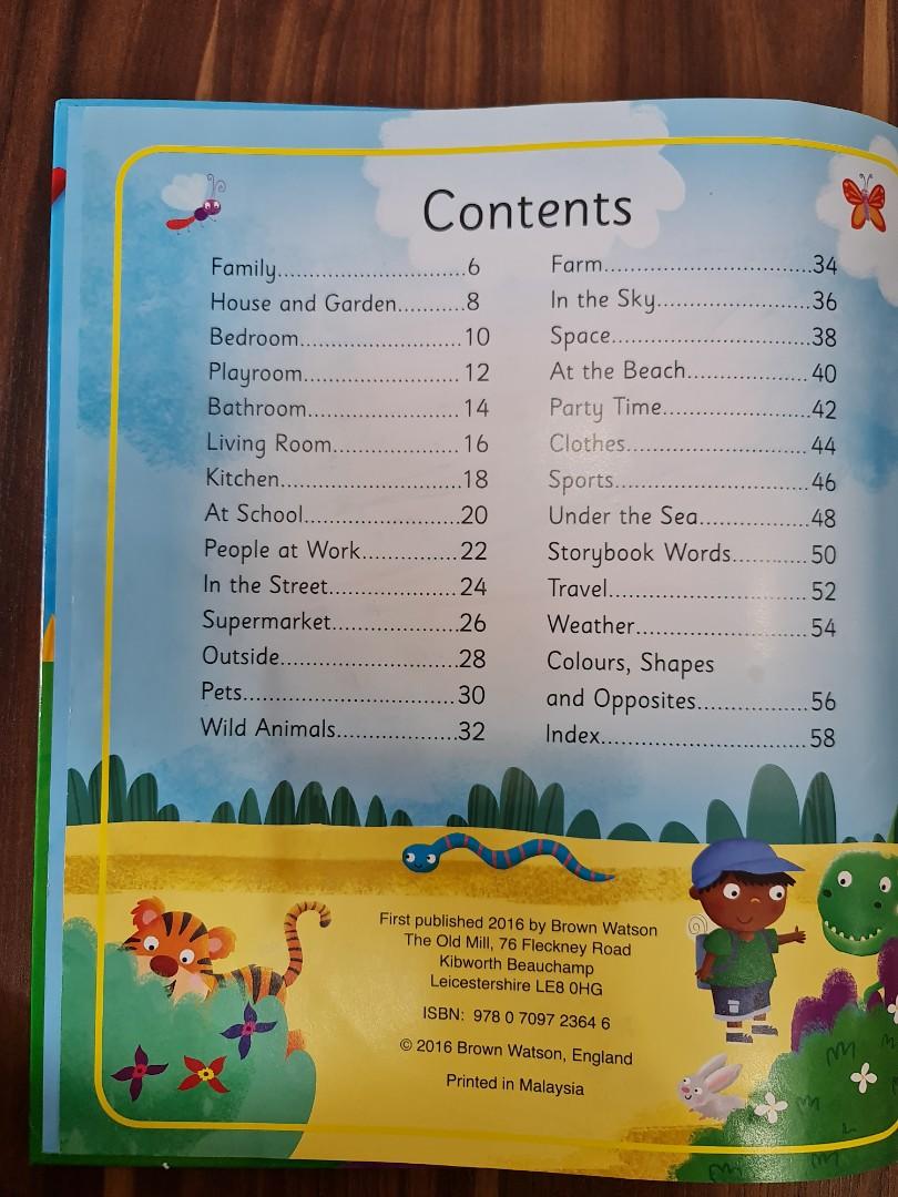 My first 1000 words and pictures, Hobbies & Toys, Books & Magazines ...