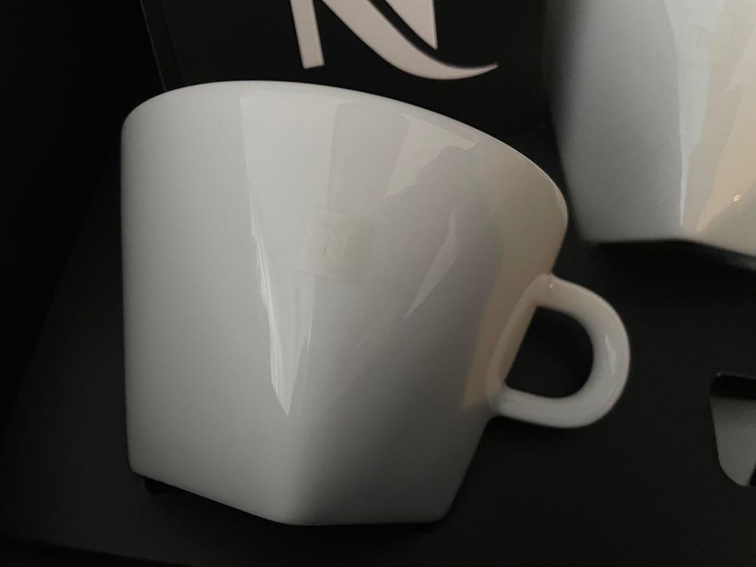 Nespresso Pure Collection ( 2 Pure Cappuccino Cups & 2 Saucers ...