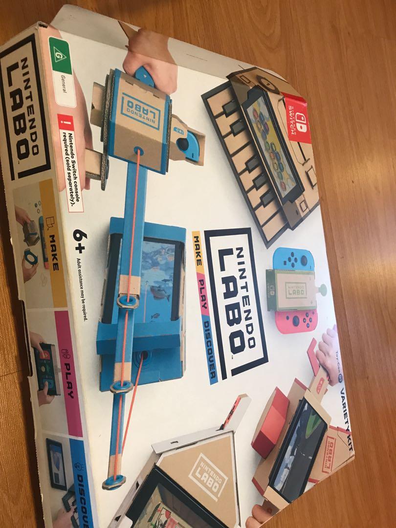Nintendo labo set 1, Video Gaming, Video Games, Nintendo on Carousell