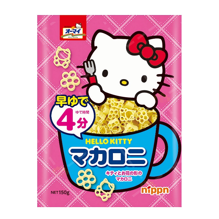 Nippn Hello Kitty 嬰兒 通心粉 150g, 兒童＆孕婦用品, 護理及餵哺, 護理及餵哺 - 加固 - Carousell