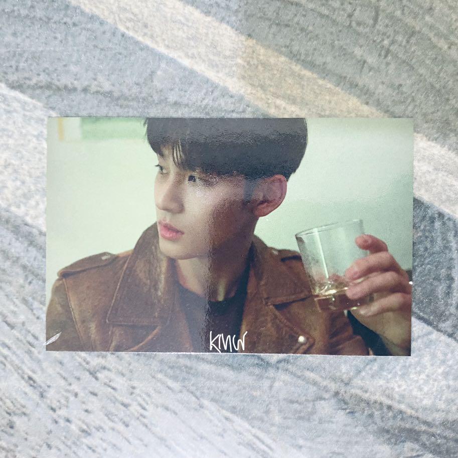 ONHAND Seventeen Mingyu Bittersweet Trading Card (Minwon unit 댕냥즈 ...