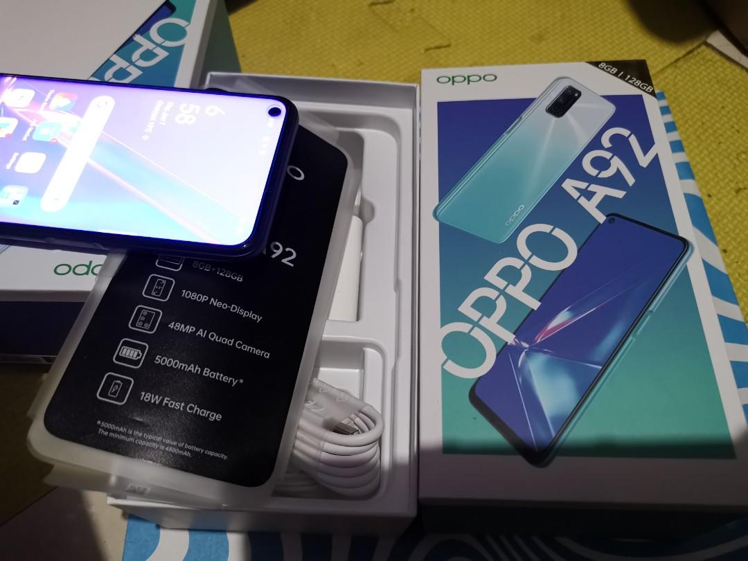 OPPO A92 CPH2059 128GB COMPLETE PACKAGE, Mobile Phones & Gadgets, Mobile Phones, Android Phones ...