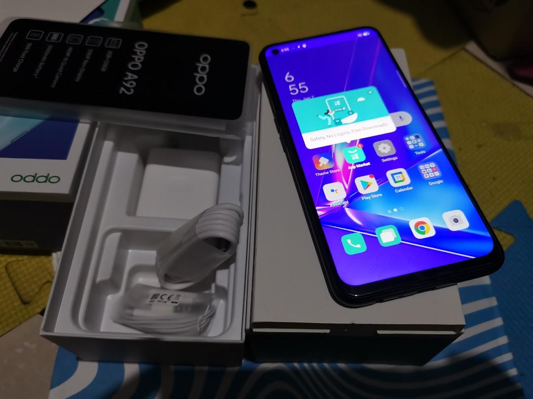 OPPO A92 CPH2059 128GB COMPLETE PACKAGE, Mobile Phones & Gadgets, Mobile Phones, Android Phones ...