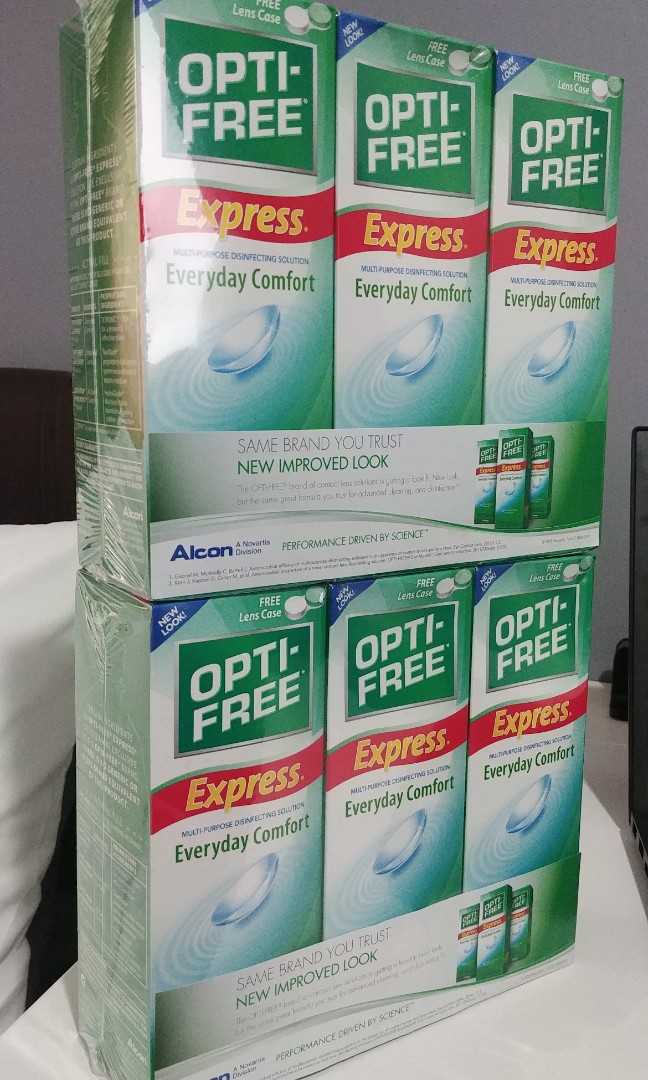 Opti-Free Express (1 box 355ml), Beauty & Personal Care, Vision Care on ...