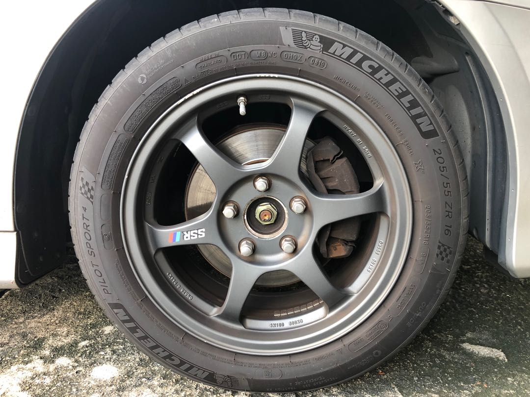 Original SSR Type C (Made-In-Japan) Light weight rims, Car Accessories ...