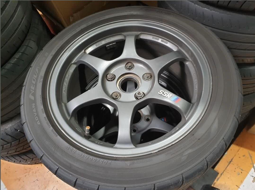 Original SSR Type C (Made-In-Japan) Light weight rims, Car Accessories ...