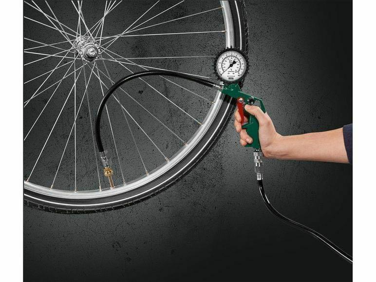 PARKSIDE® Compressor PKZ 180 C5 Air Pump 8 BAR Pump 1100 Watt Air ...