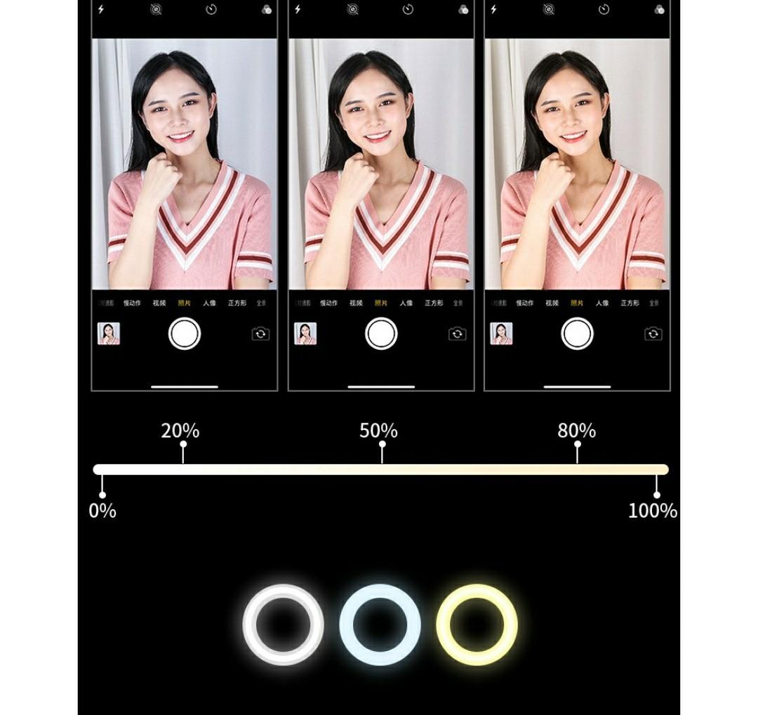 Pink collapsable/foldable ring light stand, Furniture & Home Living ...