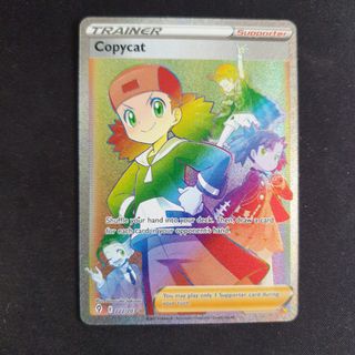 Pokemon evolving skies copycat trainer rainbow rare, Hobbies & Toys ...