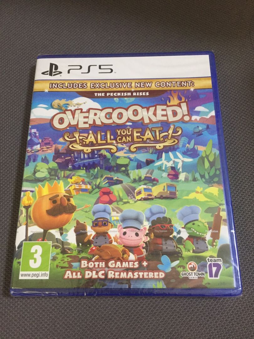 PS5 Overcooked All You Can Eat, Video Gaming, Video Games, PlayStation ...