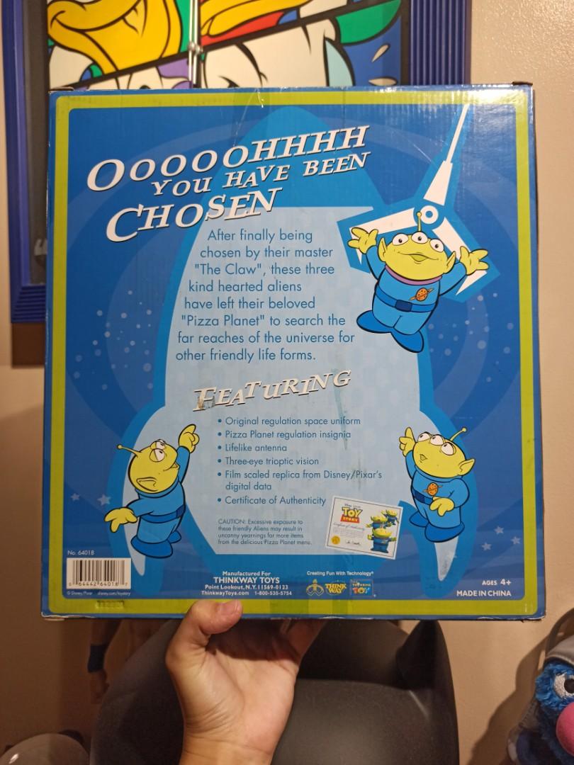 RARE Toy Story Collection Space Aliens White Logo by Thinkway, Hobbies ...