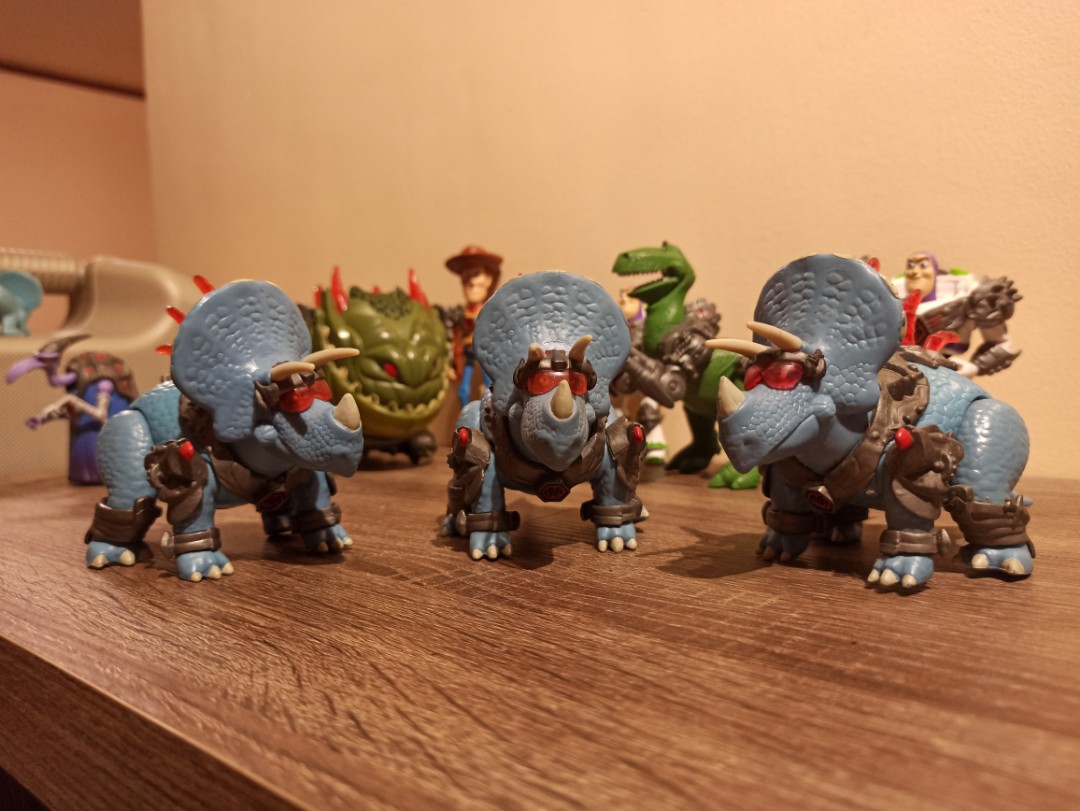 RARE Toy Story "That Time Forgot" Battlesaurs Trixie, Hobbies & Toys ...
