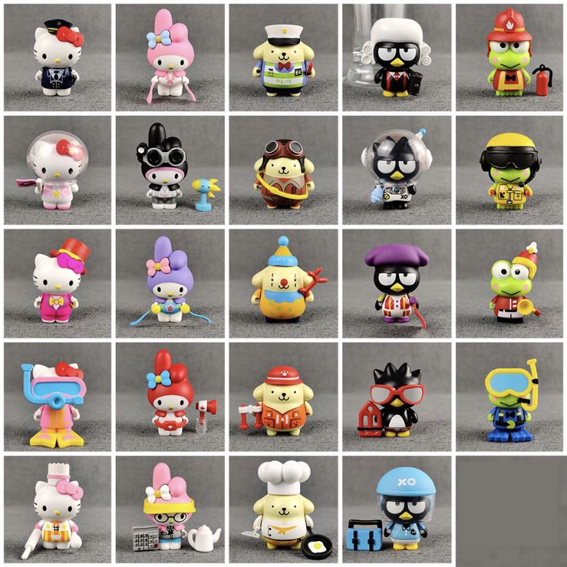 (FREE CAPSULE) sanrio characters blind box [preorder], Hobbies & Toys ...