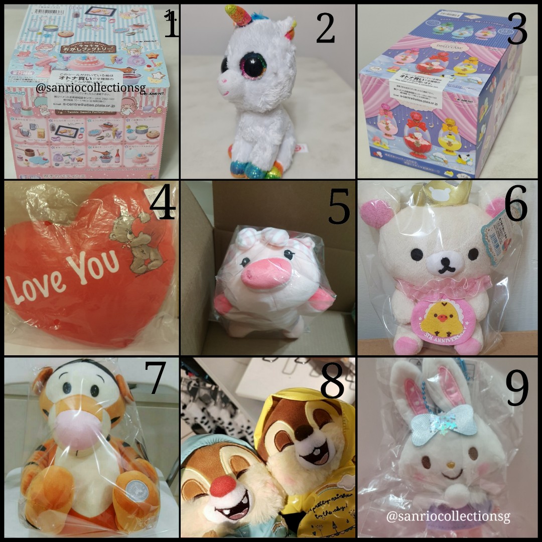 SC04 Sanrio Rement My Melody Cinnamoroll Hello Kitty Pompompurin ...