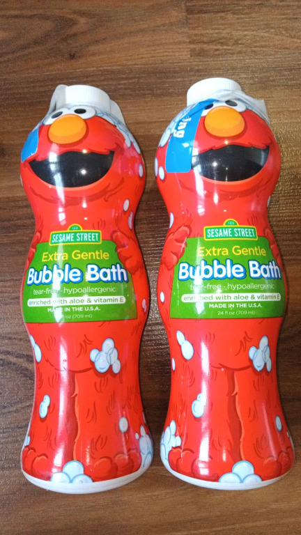 Sesame Street Extra Gentle Bubble Bath, Made in the USA, Babies & Kids ...