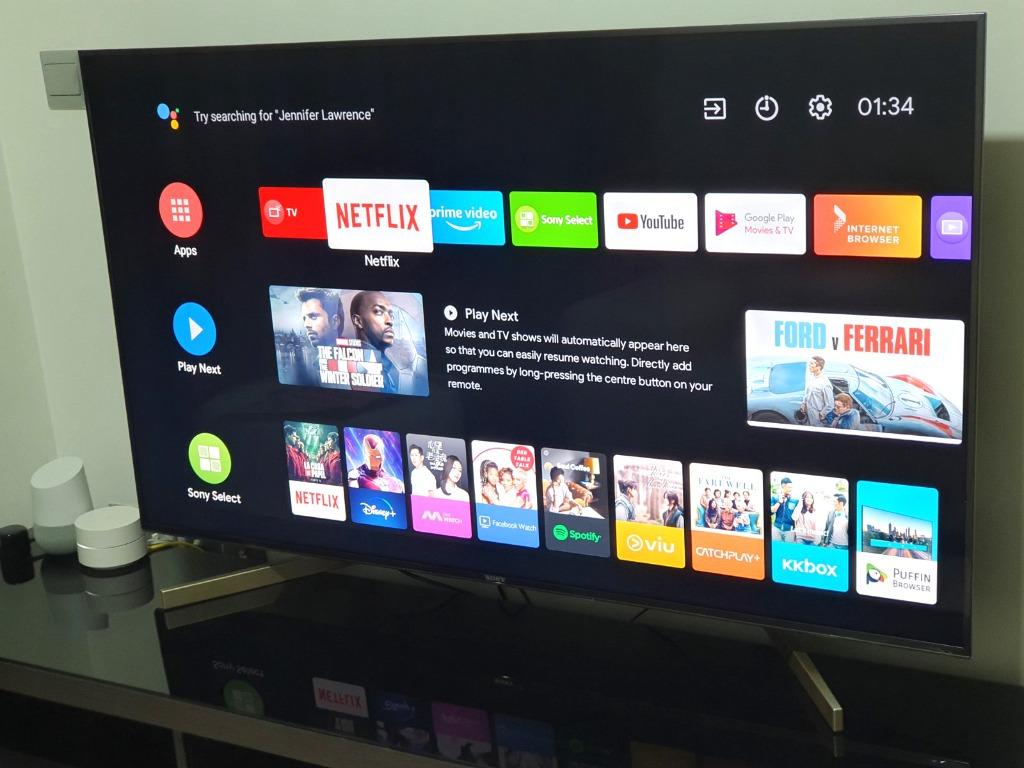 Sony Bravia X90F 4K HDR LED Android TV, TV & Home Appliances, TV ...