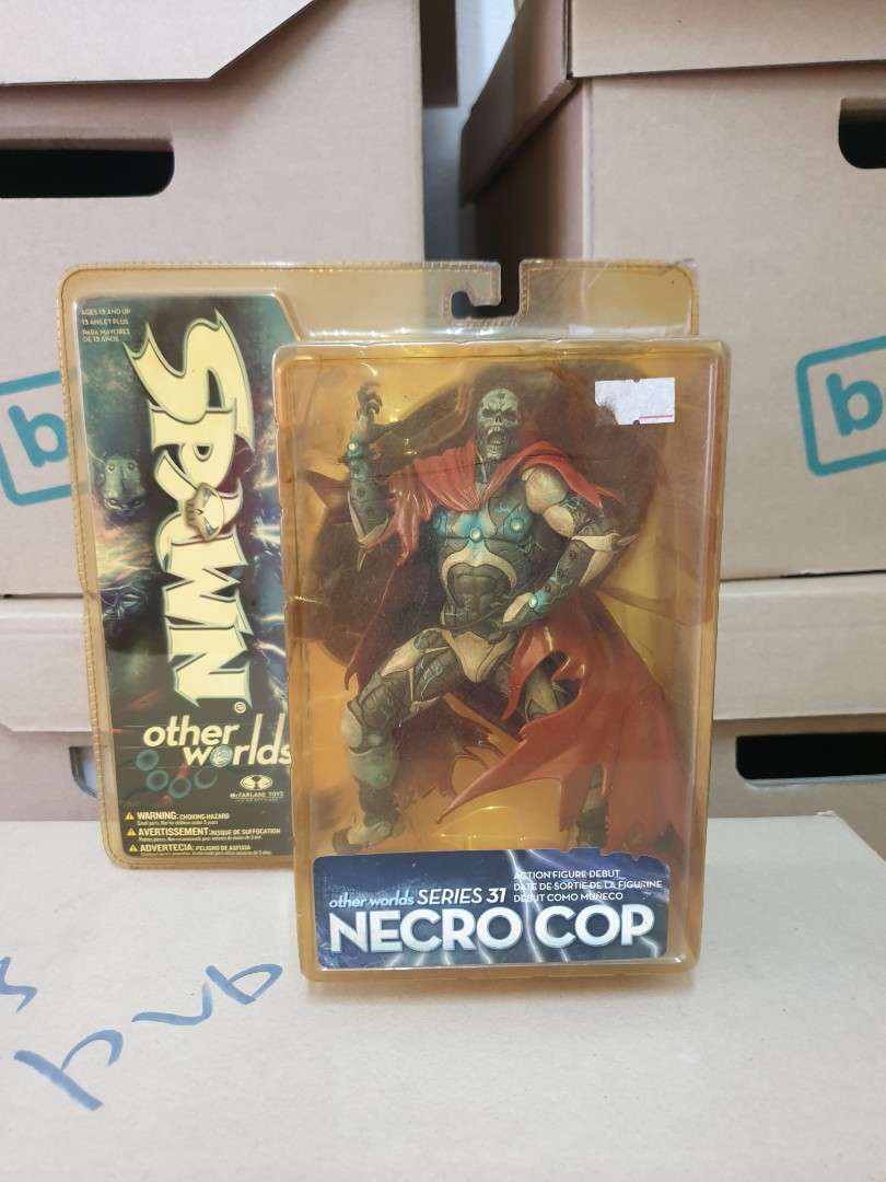 McFarlane Spawn Necro Cop Series 31 Figure New, Hobbies & Toys, Collectibles & Memorabilia, Fan ...