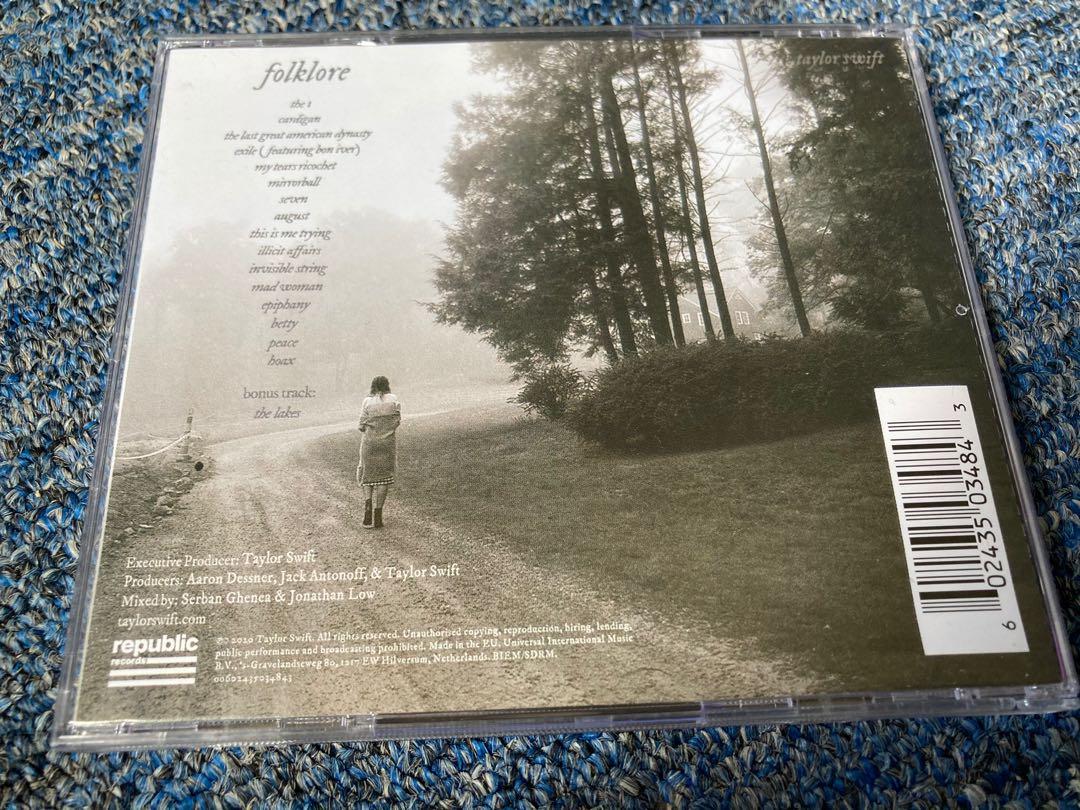 Taylor Swift: Folklore Alternate Cover (Betty's Garden), Hobbies & Toys ...