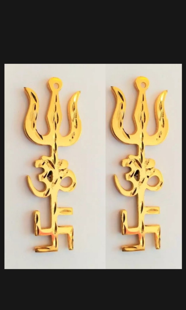 Trishakti Swastika, Furniture & Home Living, Home Decor, Wall Decor on ...