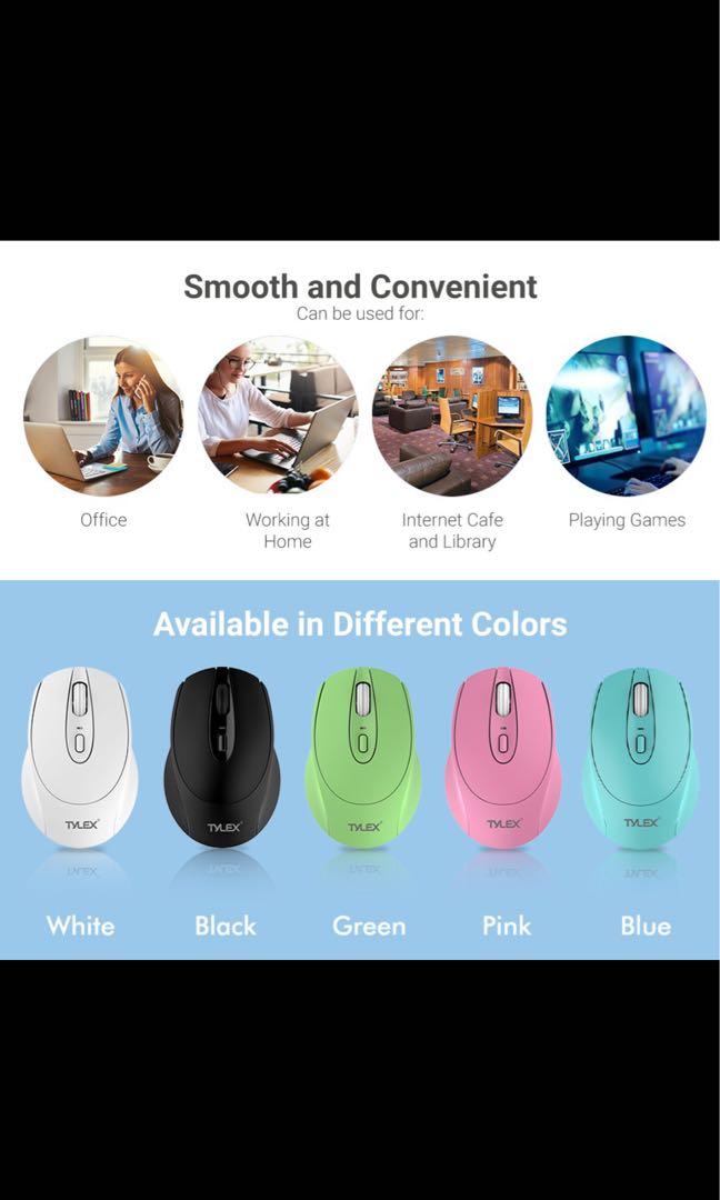 Tylex Wireless Mouse with receiver., Computers & Tech, Parts ...