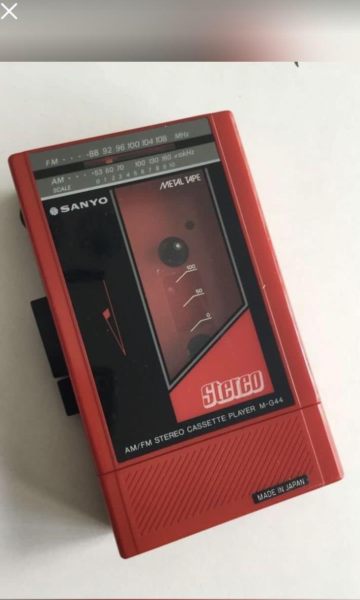 Vintage Sanyo radio cassette player, Hobbies & Toys, Memorabilia ...