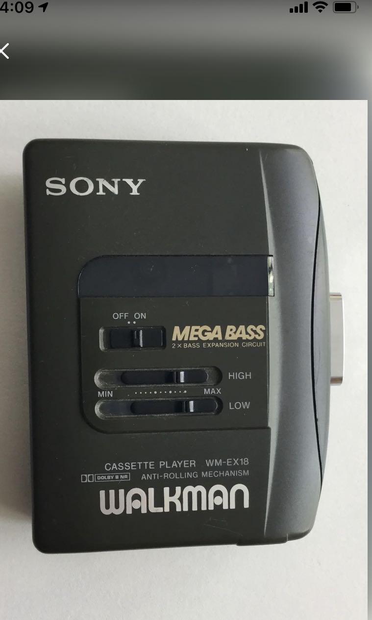 Vintage Sony Walkman, Hobbies & Toys, Memorabilia & Collectibles ...