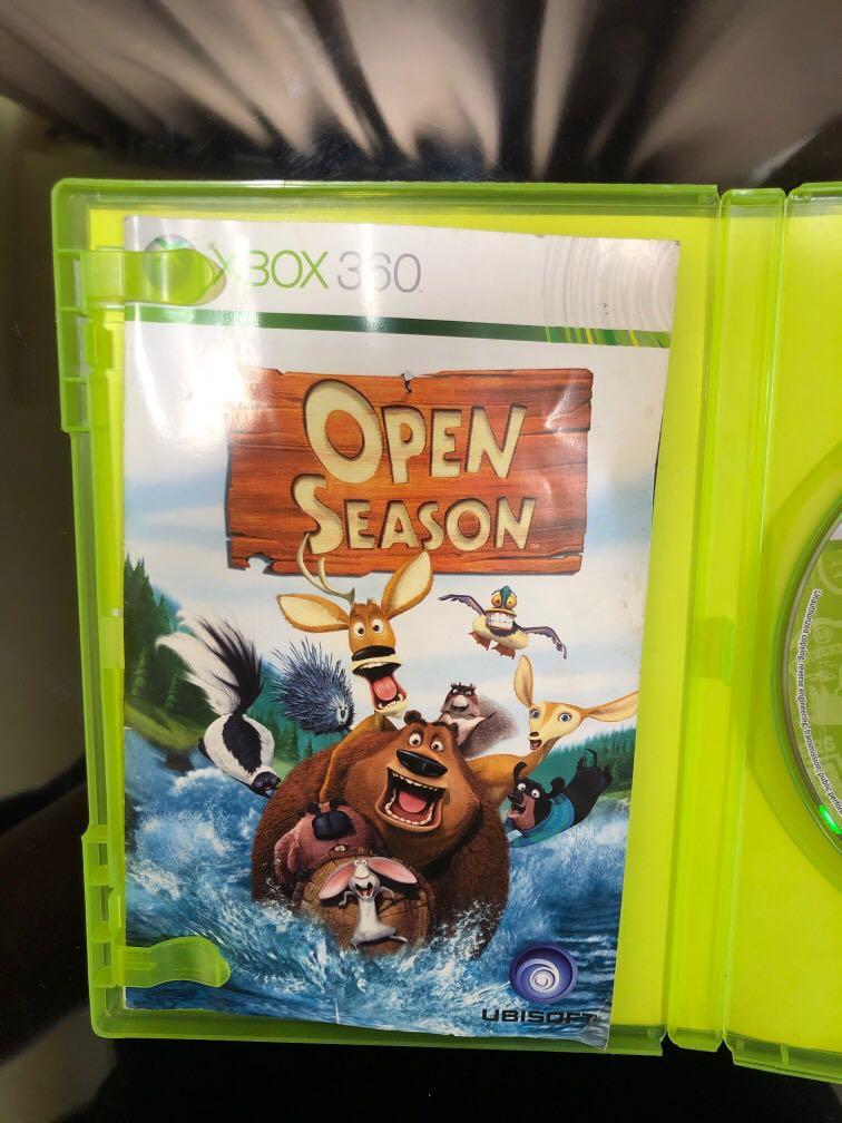 XBOX 360 Open Season Game, Video Gaming, Video Games, Xbox on Carousell