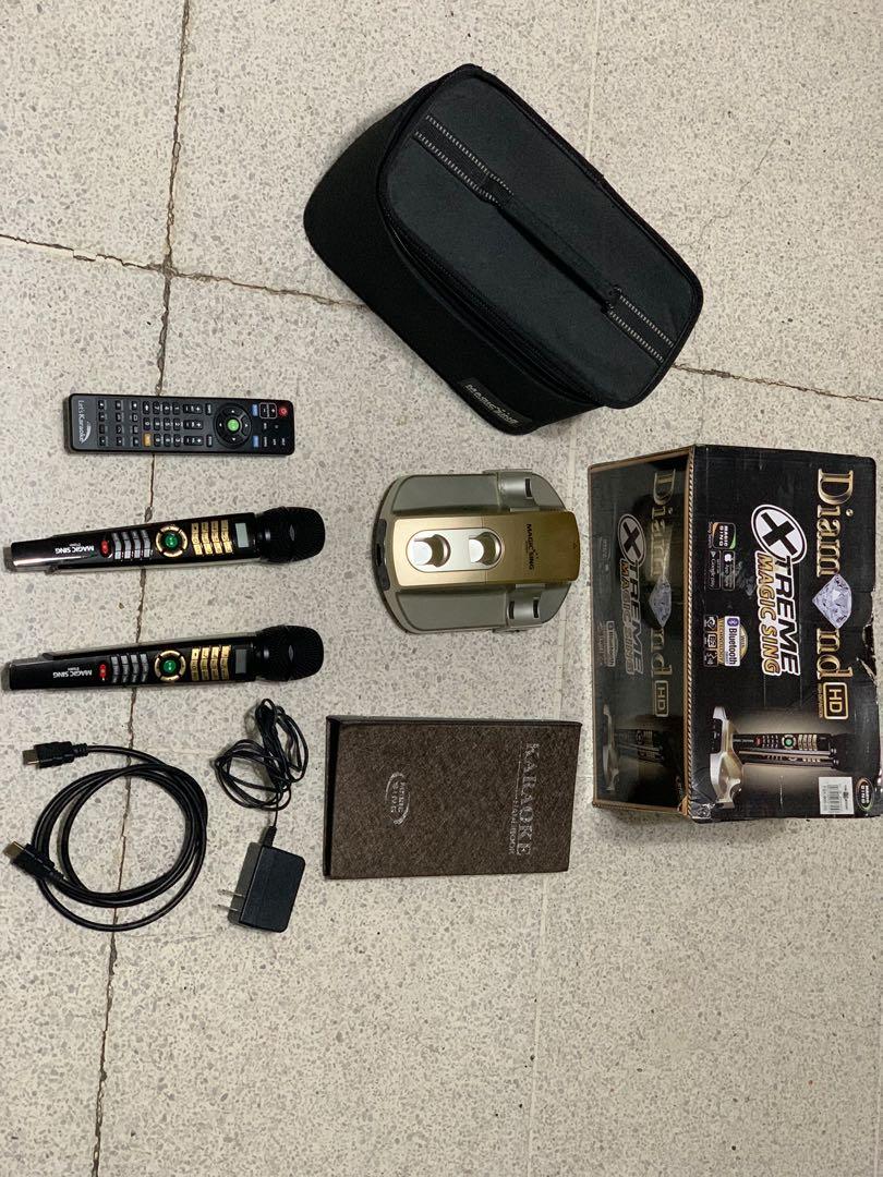 Xtreme Magic Sing Diamond HD, Audio, Other Audio Equipment on Carousell