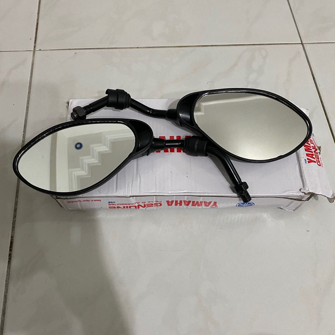 Yamaha Side Mirror, Motorcycles, Motorcycle Accessories on Carousell
