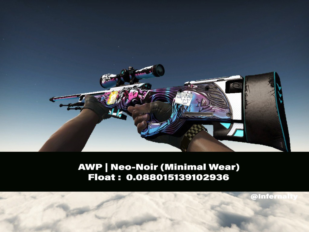 (0.08FV) AWP Neo Noir MW CSGO SKINS KNIVES, Video Gaming, Gaming ...