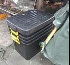 143 liters Storage boxes BIG, Furniture & Home Living, Home Improvement ...