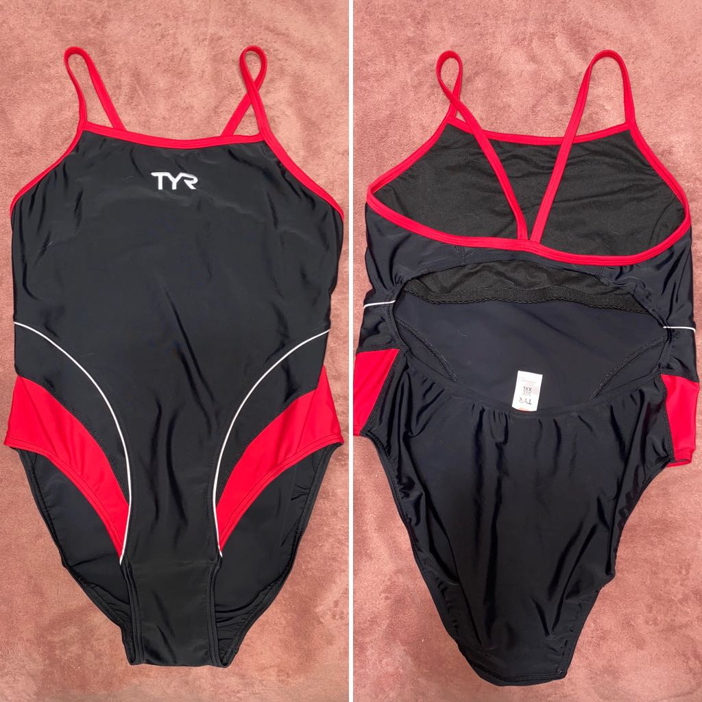 3 TYR & 1 Arena used training swimsuits, Women's Fashion, Swimwear ...
