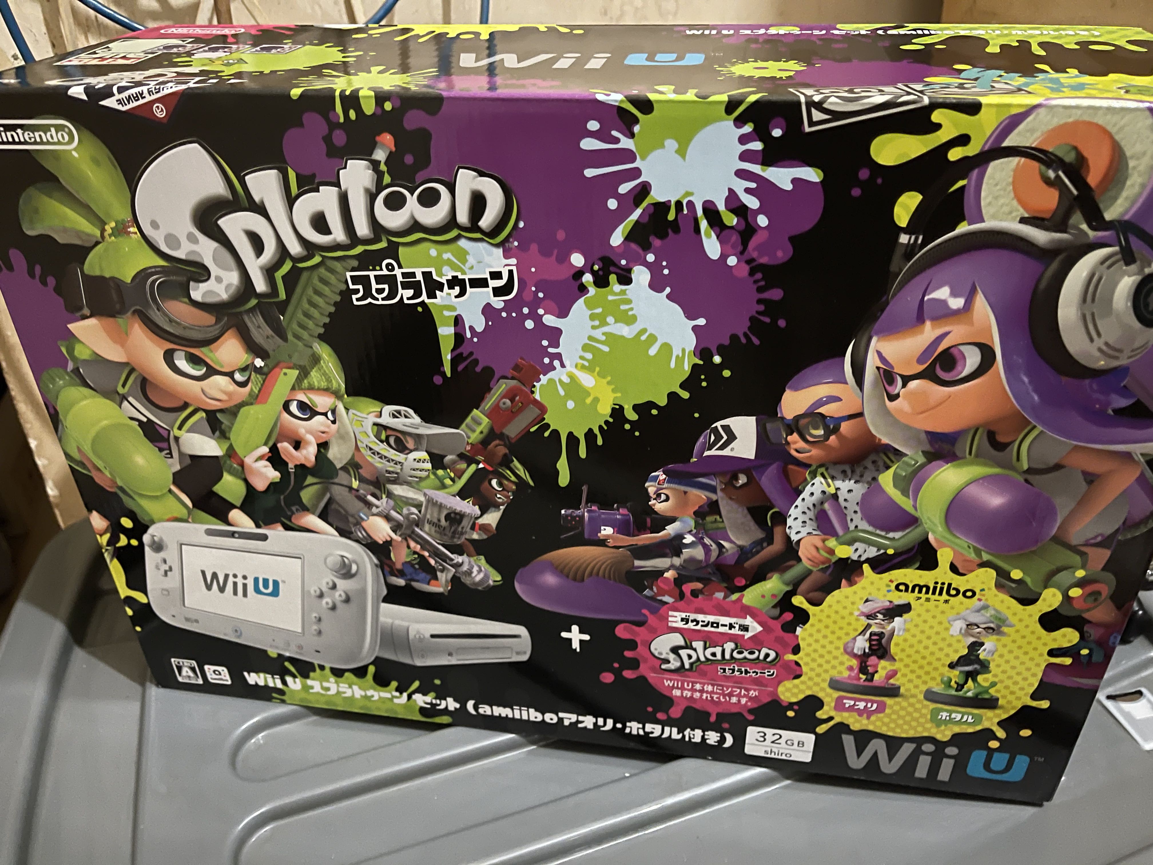[全新] 日本版 WiiU 32GB Splatoon 同捆版主機, 電子遊戲, 電子遊戲機, Nintendo 任天堂 - Carousell