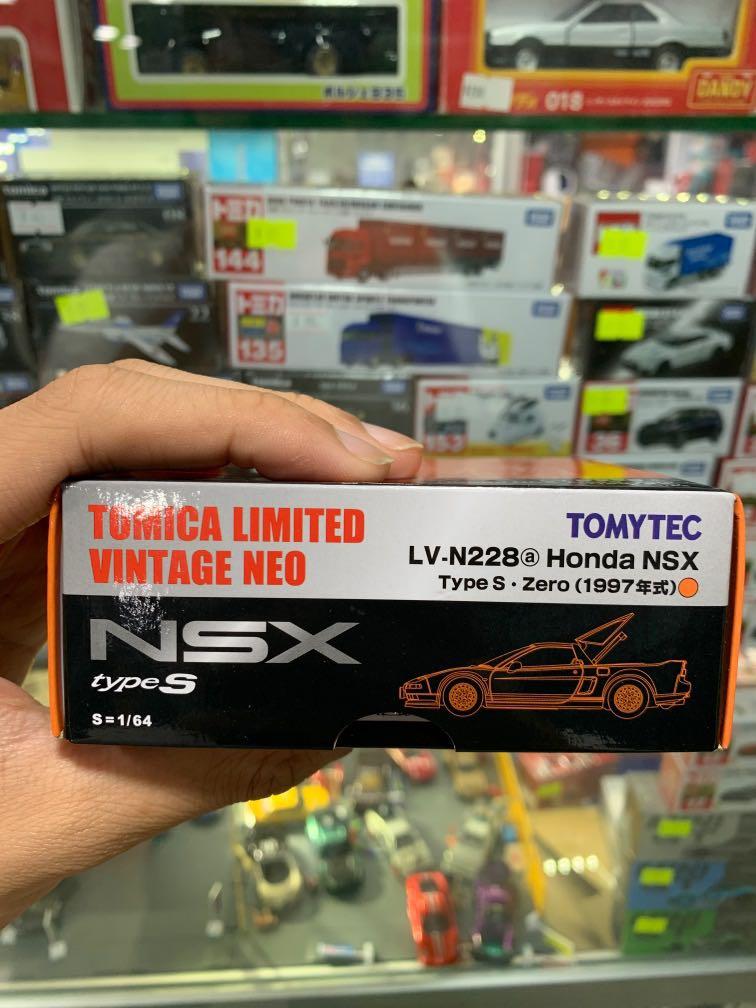 客人棄單重售！絕版 Tomica Limited Vintage Neo Tomytec 1:64 LV-N228a 1997 Honda NSX Type S - Zero (金屬橙色 ...