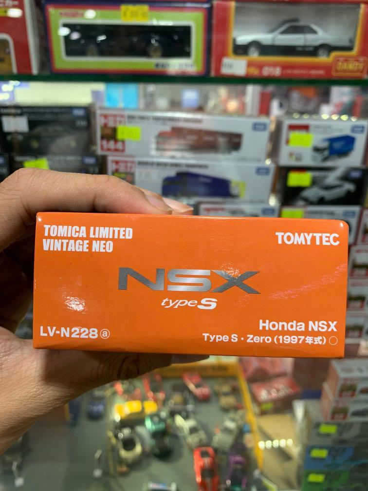 客人棄單重售！絕版 Tomica Limited Vintage Neo Tomytec 1:64 LV-N228a 1997 Honda NSX Type S - Zero (金屬橙色 ...