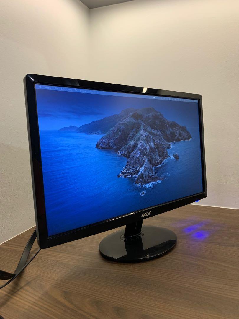 Acer S201HL 20 inch HD Monitor, Computers & Tech, Parts & Accessories ...