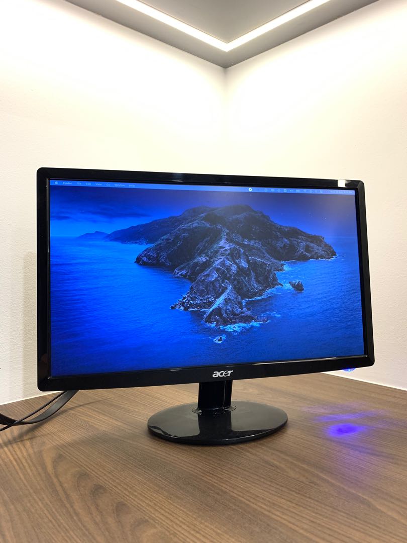 Acer S201HL 20 inch HD Monitor, Computers & Tech, Parts & Accessories ...
