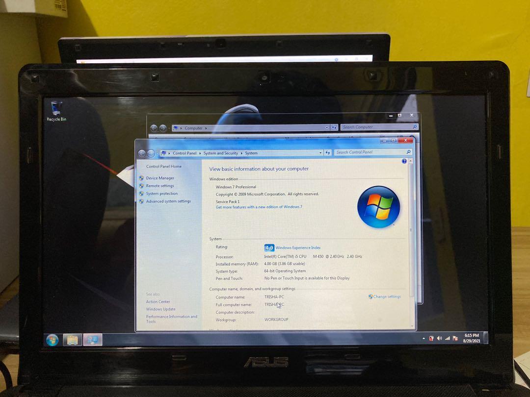 Asus Laptop (old), Computers & Tech, Laptops & Notebooks on Carousell
