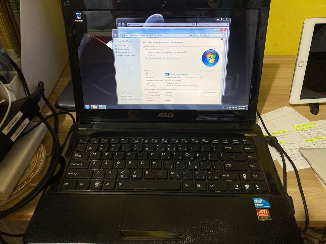 Asus Laptop (old), Computers & Tech, Laptops & Notebooks on Carousell